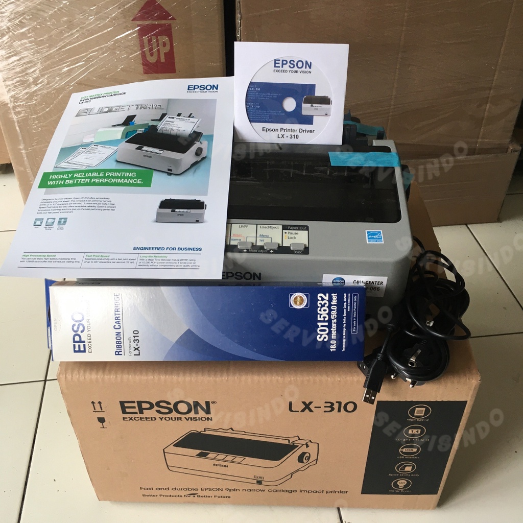 Jual Epson LX-310 Berkualitas Bergaransi 1 Tahun / dot matrix / printer ...
