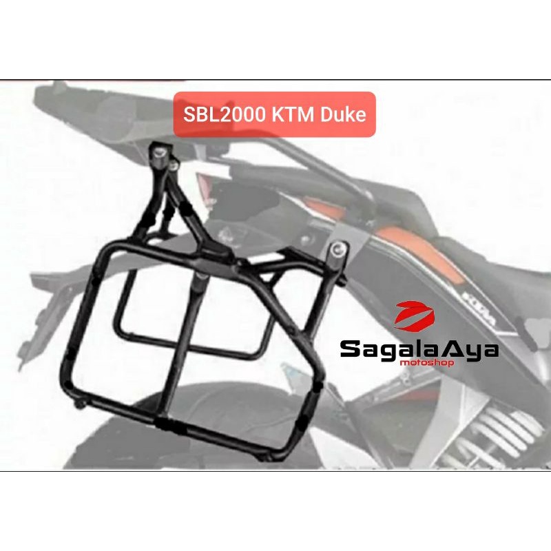 Jual Bracket Sidebox SBL2000 ori givi for KTM duke 200 250 bralet box samping original Givi E22 ...