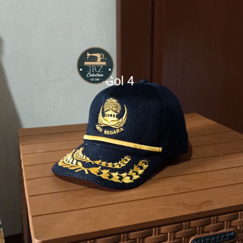 Jual Topi Hitam Abdi Negara Topi Dinas Pns Topi Korpri Hitam | Shopee ...