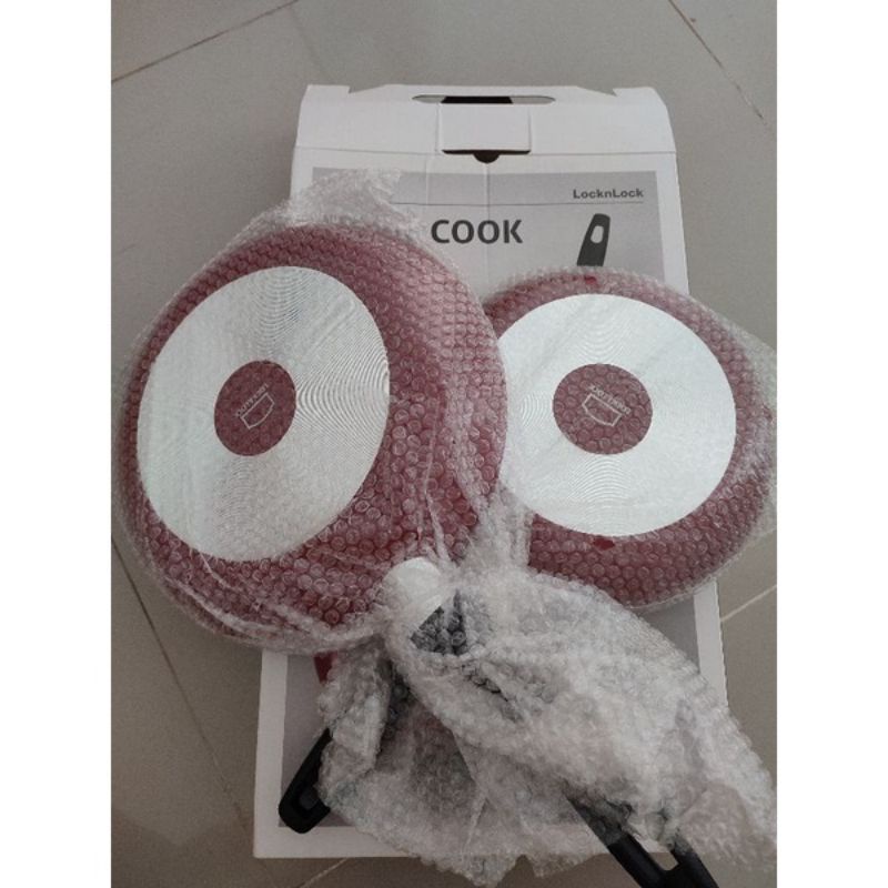 Jual locknlock lock&lock home cook frypan 24&20cm (set isi 2pc ...