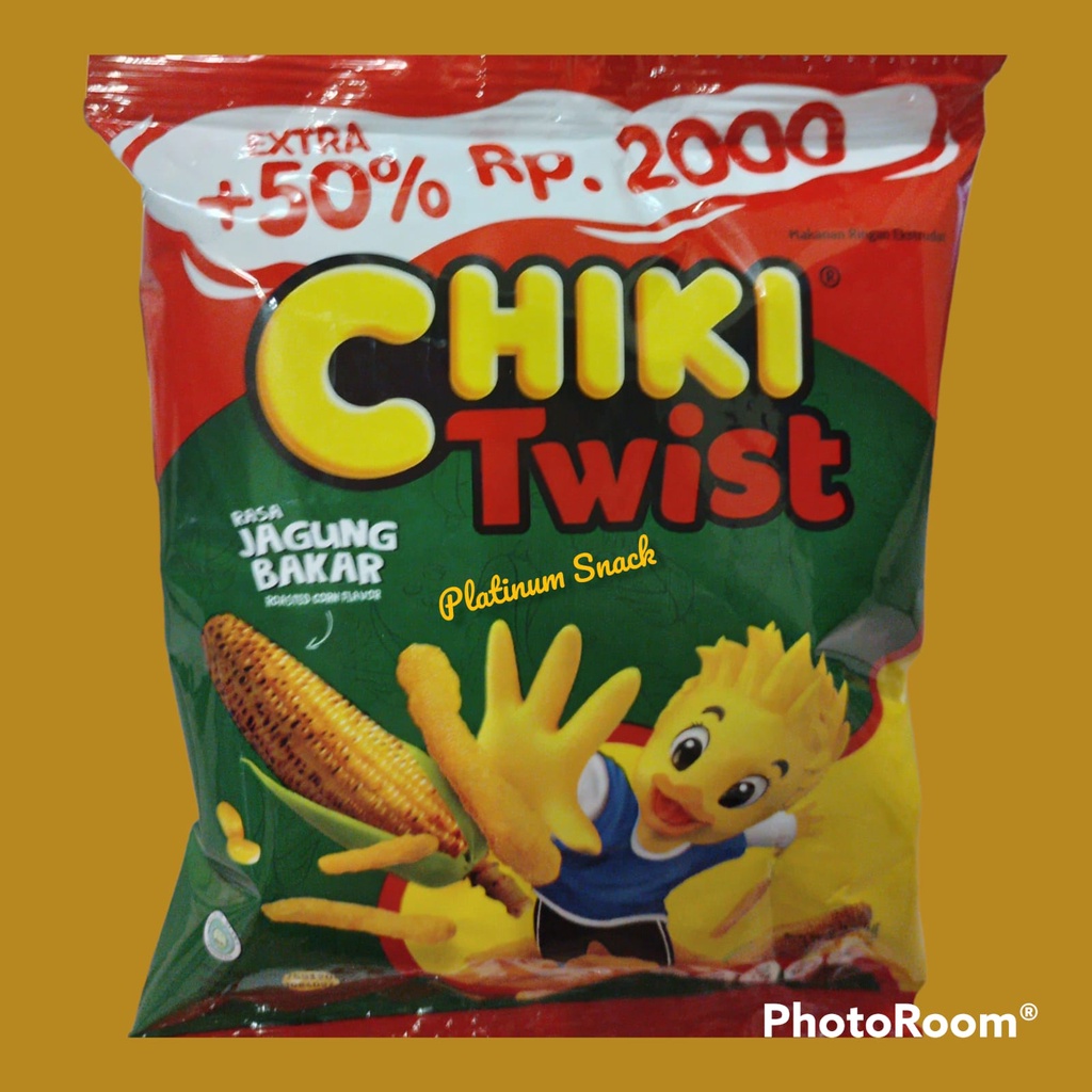 Jual Chiki Twist Promo Extra 50% Roasted Corn | 10 Bks | Shopee Indonesia