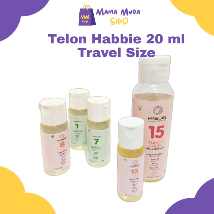 Jual HABBIE Minyak Telon Habbie Travel Size 20 ml | Shopee Indonesia
