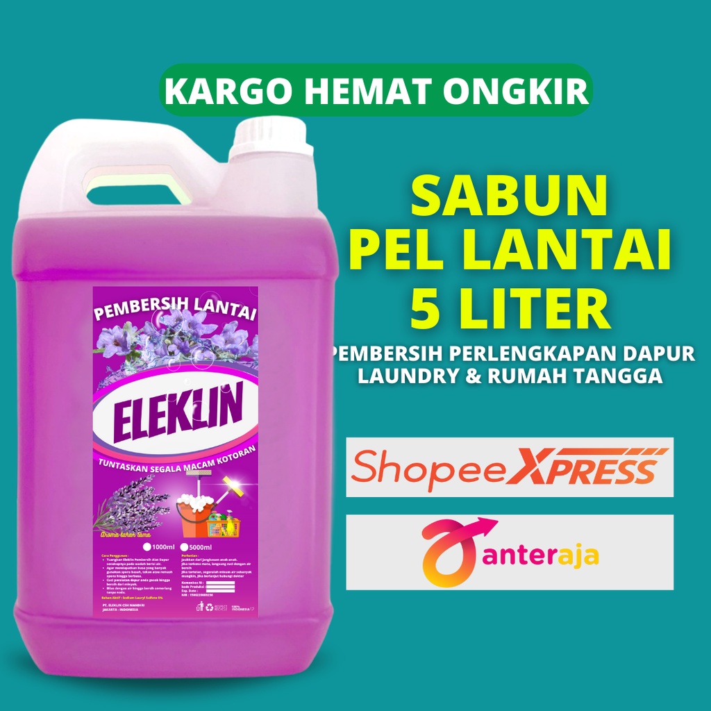 Jual Cairan Pembersih Lantai Floor Cleaner Sabun Pel Liquid Wangi ...