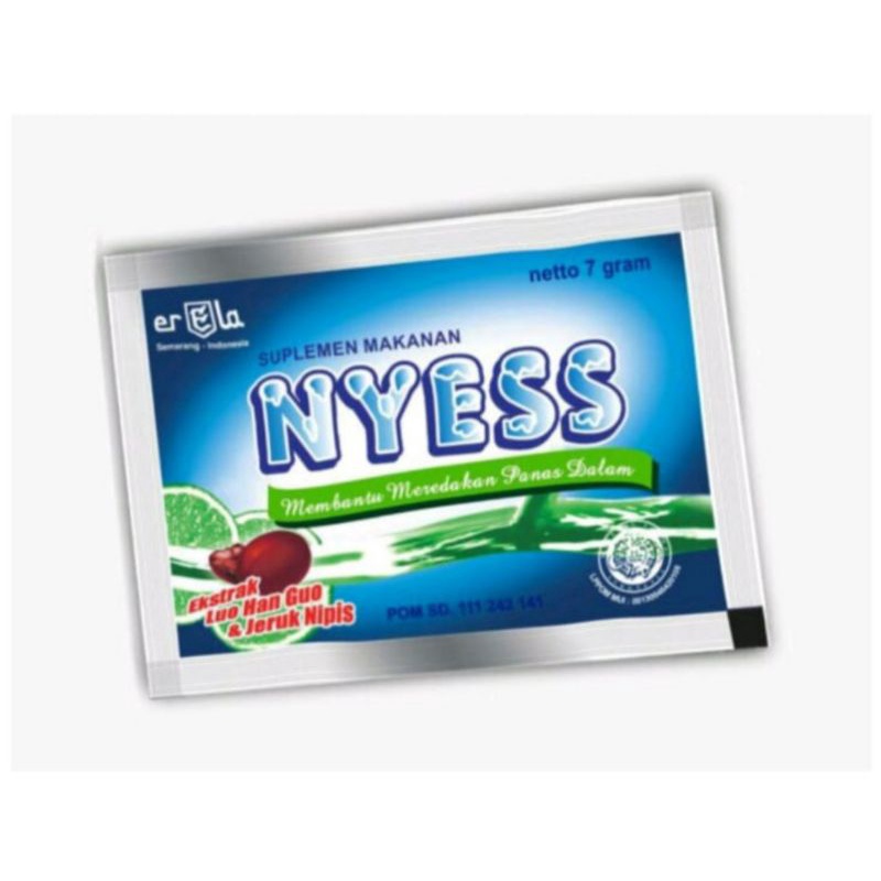 Jual NYESS Pereda Panas Dalam/Minuman Lou Han Kuo + Jeruk Nipis ...