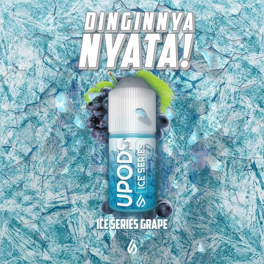 Jual LIQUID Upods Ice Series Grape 30 ML ( salt nic ) | Shopee Indonesia