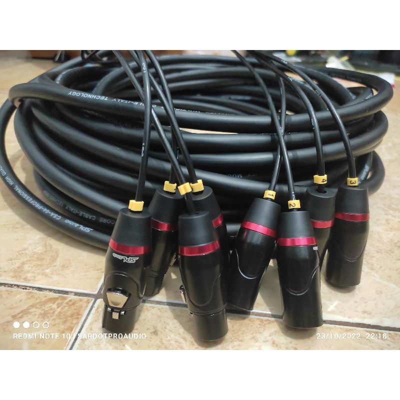 Jual Kabel Snake SPLAudio CSA-04 Kabel snake 4CH | Shopee Indonesia