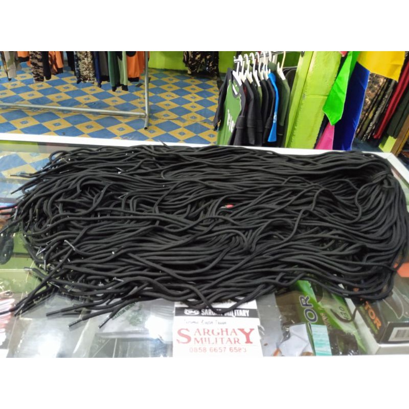 Jual TALI SEPATU PDL TNI TALI SEPATU PDH TNI TALI SEPATU HITAM | Shopee ...