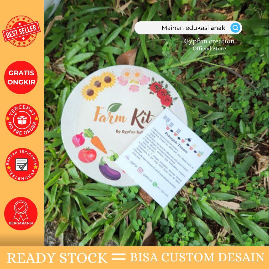 Jual Souvenir Ulang Tahun Anak Hampers Bingkisan Kado Unik Farming Kit ...