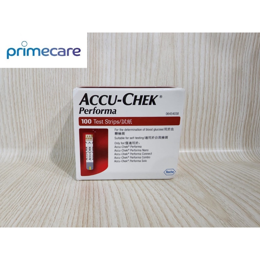 Jual STRIP ACCU CHECK PERFORMA Isi 100 / Strip Cek Gula Darah Accu ...
