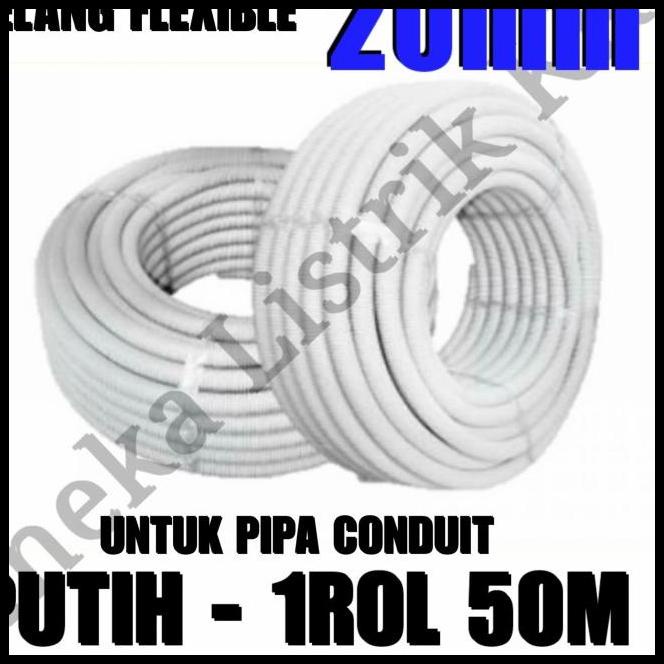 Jual Harga Diskon! ` Flexible Pipa Listrik Conduit 20Mm Selang Flexibel ...