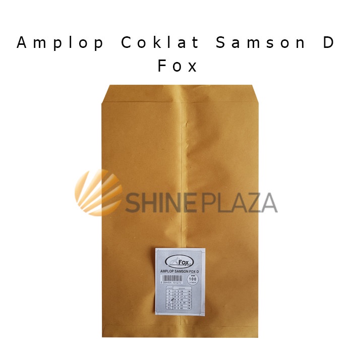 Jual Amplop Coklat Samson D Fox Folio | Shopee Indonesia