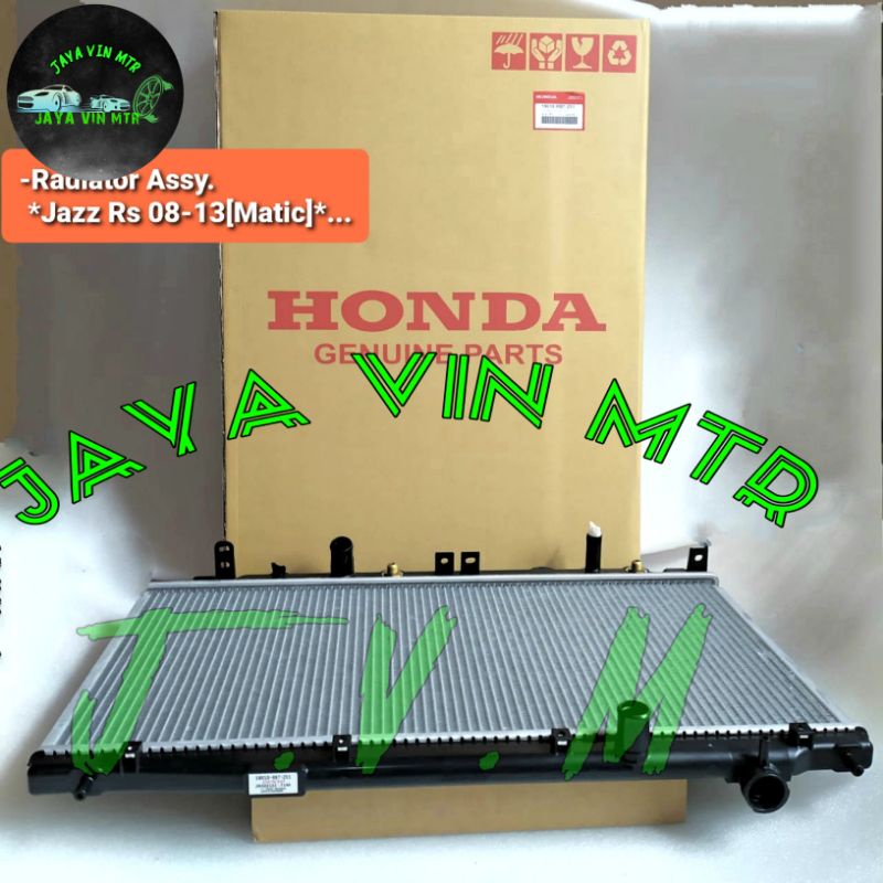 Jual radiator assy Honda jazz RS matic 2008 2009 2010 2011 2012 2013 ...