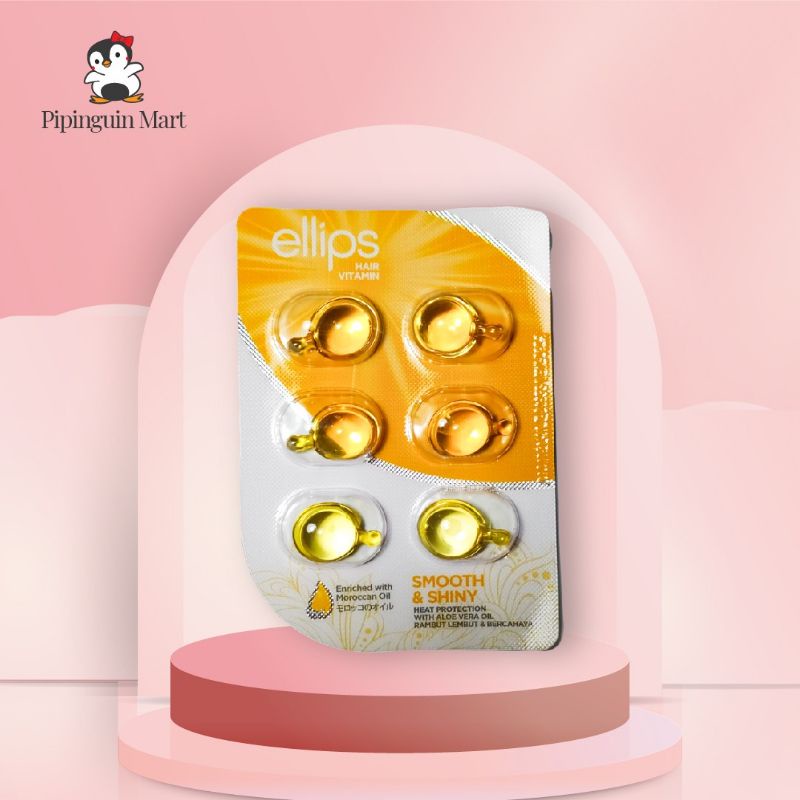 Jual Elips Hair Vitamin / Vitamin Rambut Sachet Original Isi 6 Biji ...