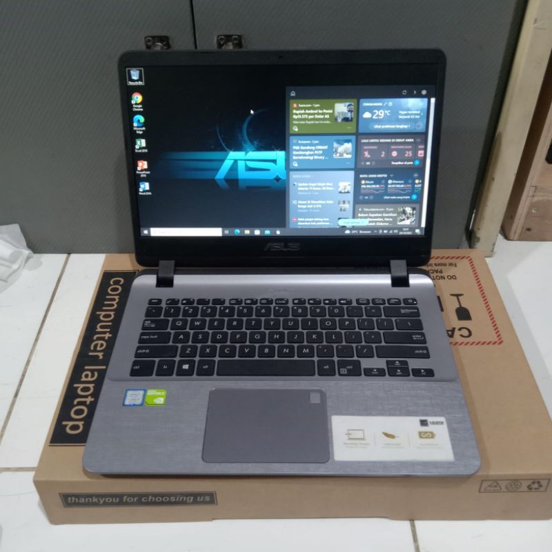 Jual Laptop Asus VivoBook A407UF Cor i5-8250U Ram 8Gb/Ram 8Gb/SSD 256Gb/HDD 1Tb Nvdia Geforce ...