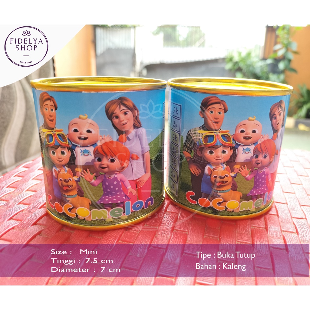 Jual Souvenir Celengan Mini Cocomelon | Shopee Indonesia