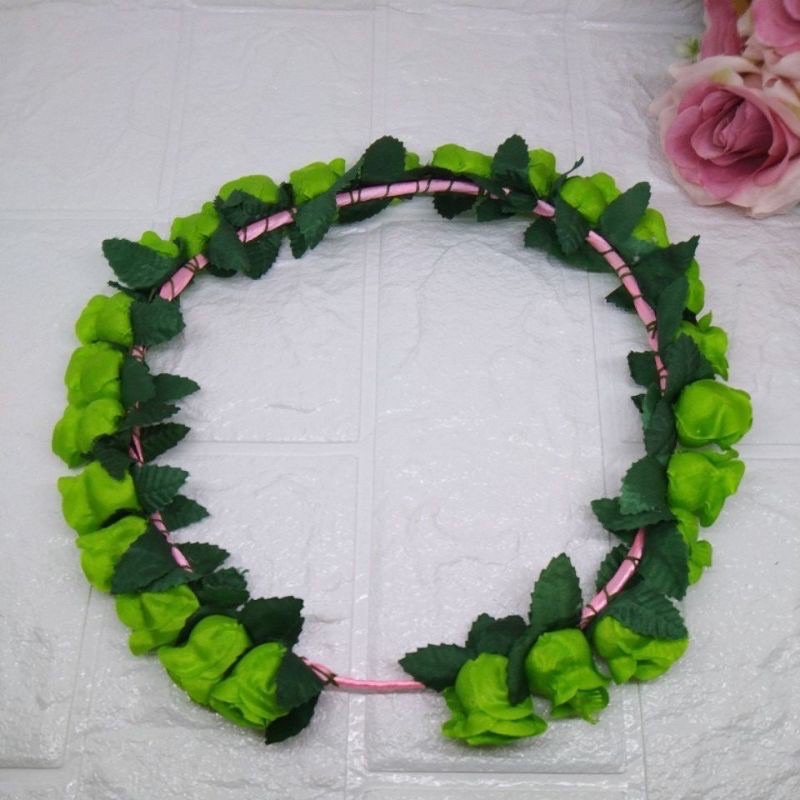 Jual Mahkota bunga/flower crown bridal shower/bando bunga/dekorasi ...