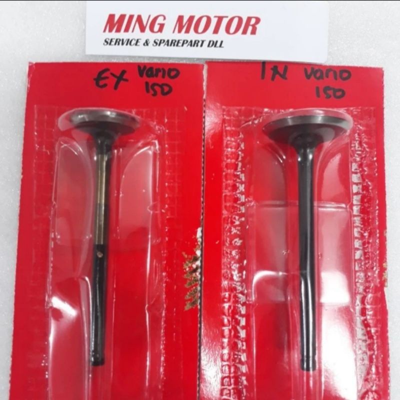 Jual Payung Klep Vario 150 set Ex dan In KZY asli Ahm | Shopee Indonesia