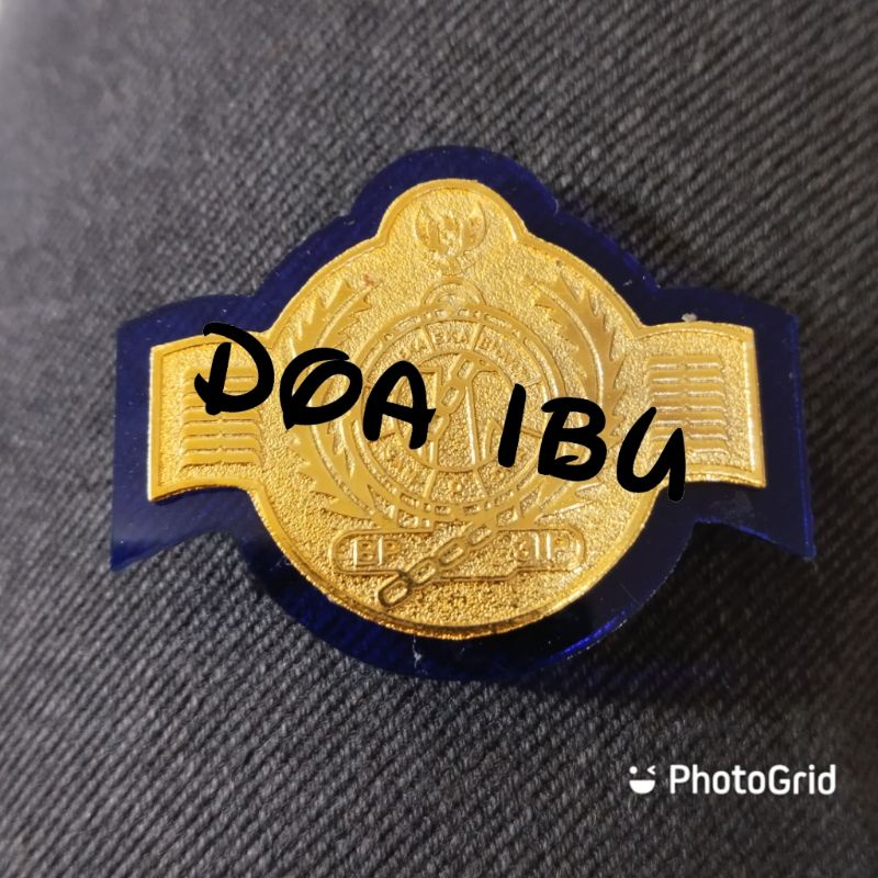 Jual best seller pin BP3IP mika biru-magnet ready stock | Shopee Indonesia