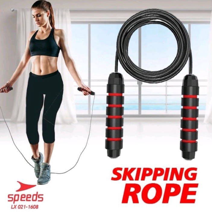 Jual Jump skipping rope soft handle counter tali skipping automatis ...