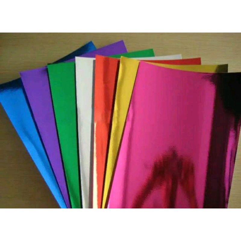 Jual KERTAS Manila kilat/kertas timah per 10 lembar | Shopee Indonesia