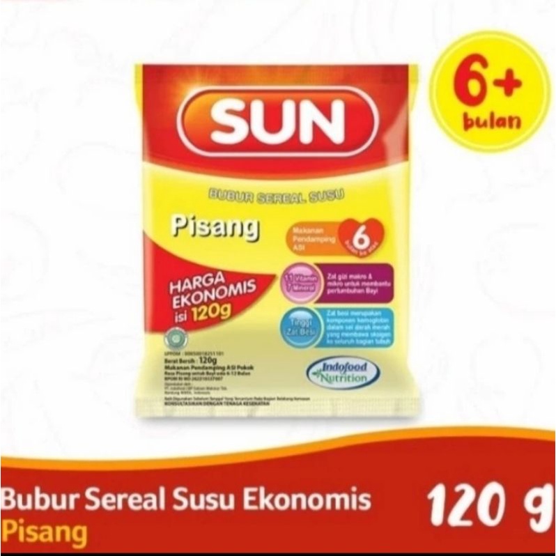 Jual Bubur Sun Pisang 120gr | Shopee Indonesia