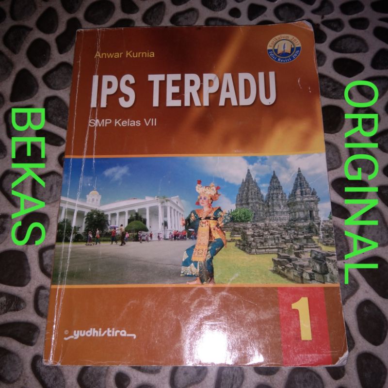 Jual Buku IPS Terpadu Ilmu Pengetahuan Sosial kelas 7 VII 1 SMP MTS ...
