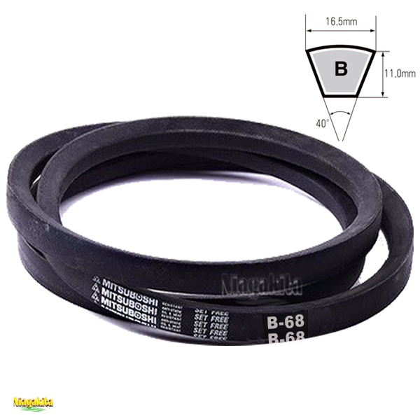 Jual V Belt Fanbelt Mitsuboshi B68 | Shopee Indonesia