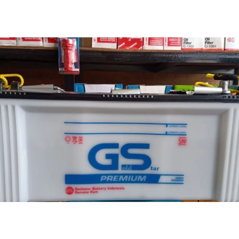 Jual AKI BATERAI MOBIL GENSET/ AKI BASAH GS GOLD STAR N 150 (145G51) 12 ...