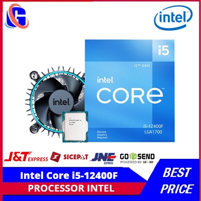 Jual Intel Core i5 12400F 2.5 GHz 6 Core 12 Threads Alder Lake - LGA1700 | Shopee Indonesia