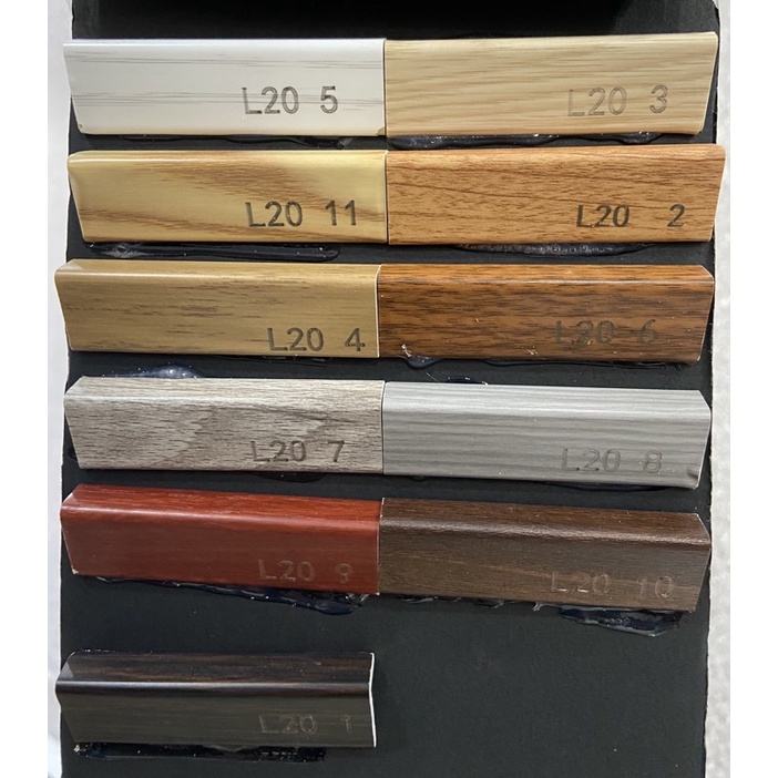 Jual Lis L - Lis siku - Lis penutup PVC- Lis L Vinyl /Parkit /SPC ...