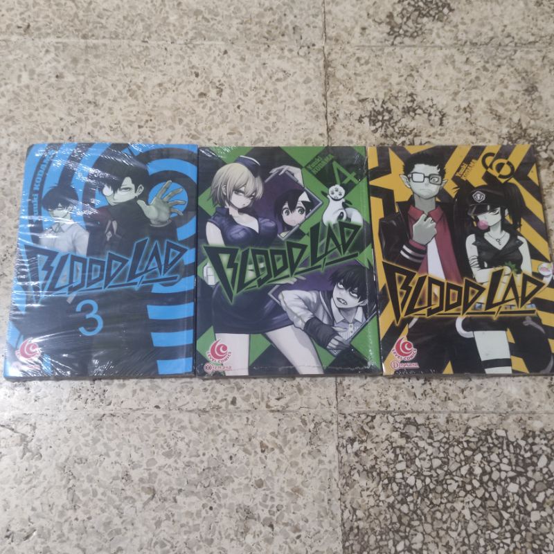 Jual komik bloodlad cabutan nomor 3, 4, 6 / yuuki kodama / manga / level comics | Shopee Indonesia
