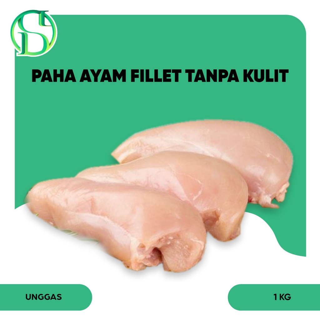 Jual Paha Ayam Fillet | Fillet Boneless Paha Premium 1 kg | Shopee ...