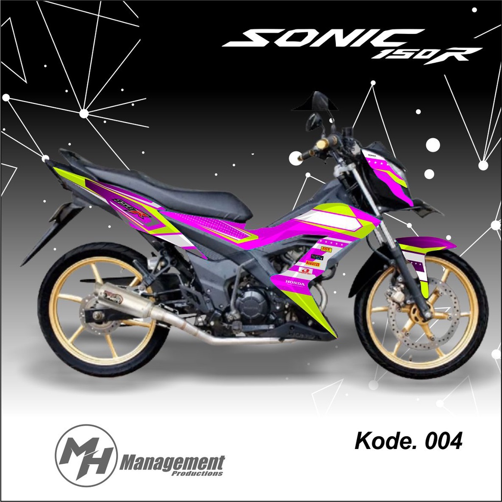 Jual 01SONIC DECAL SONIC 150R FULL BODY - VARIASI FULLBODY MOTOR HONDA ...