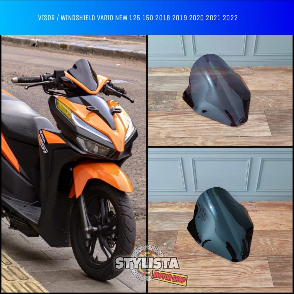 Jual VISOR VARIO 125 150 NEW 2018 2019 2020 2021 2022 CBS ISS VISOR ALL ...