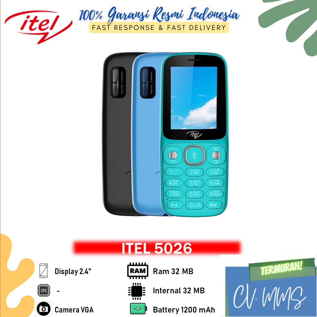 Jual Itel it 5026 - Dizo Star 500 Garansi Resmi BNIB NO REPACK | Shopee ...
