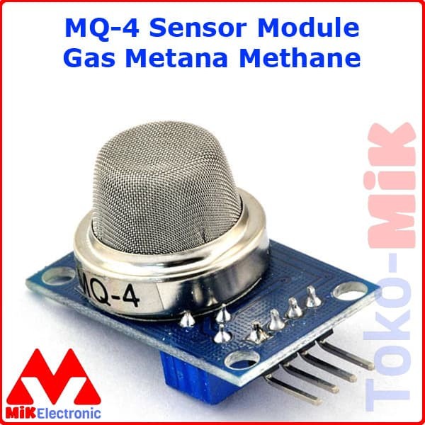 Jual MQ-4 MQ4 GAS METHANE SENSOR MODULE GAS METANA DETEKTOR | Shopee Indonesia