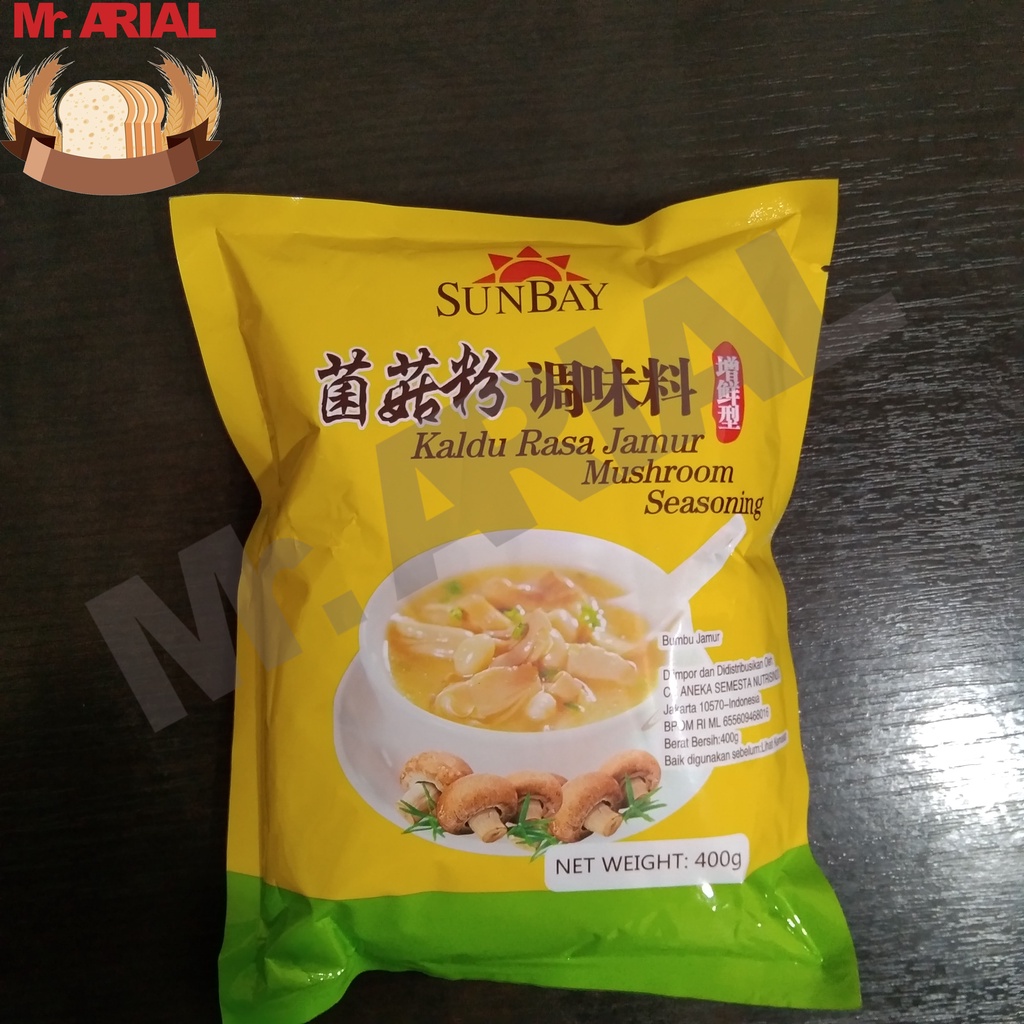 Jual SUNBAY Kaldu Jamur / Penyedap Makanan Rasa Jamur / Mushroom ...