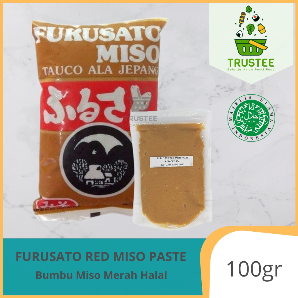 Jual FURUSATO Pasta Miso Merah Halal / Tauco Ala Jepang untuk Sup Miso ...