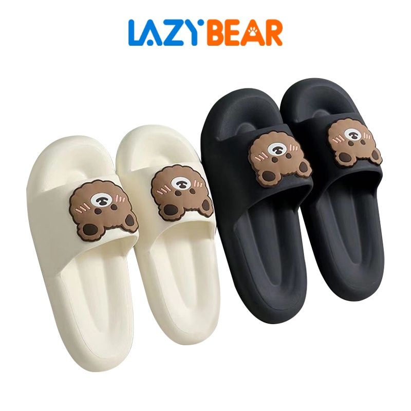 Jual LAZY BEAR Sandal Beruang Slip-On Sandal Jelly H08 Sandal Rumah ...