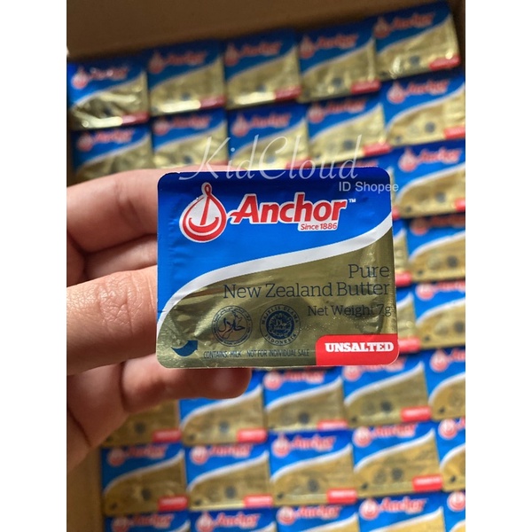 Jual ANCHOR Butter Minidish 7 gr per PCS / selai Satuan / Unsalted ...