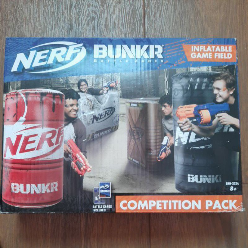 Jual Nerf Bunkr Battle Zones / inflatable Barrier | Shopee Indonesia