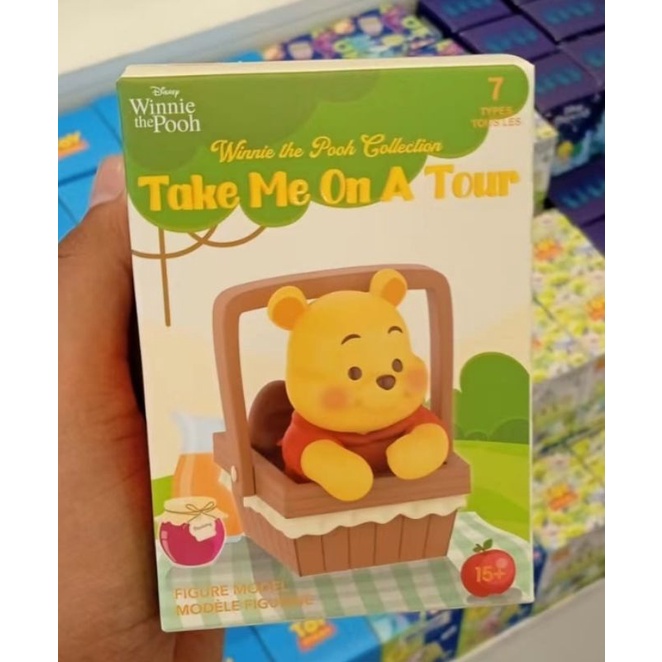 Jual Miniso Winnie the Pooh Collection Take Me On a Tour Figure Model ...