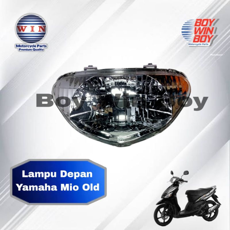 Jual Reflektor Lampu Depan Yamaha Mio sporty Old Merk Win | Shopee ...