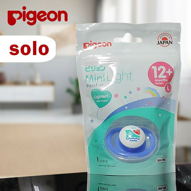 Jual Kempeng Mini Light Pacifier L 12m+ Pigeon | Shopee Indonesia
