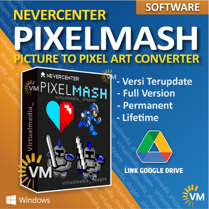 Jual NEVERCENTER PIXELMASH 2023 PIXEL ART PICTURE CONVERT ANIMASI ...