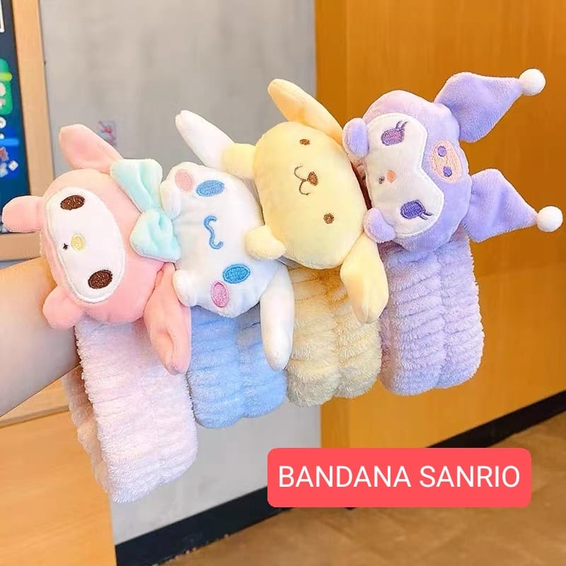 Jual BAJUKIDDIE BANDANA MAKE UP SANRIO BANDO LUCU TIDUR MANDI AKSESORIS ...
