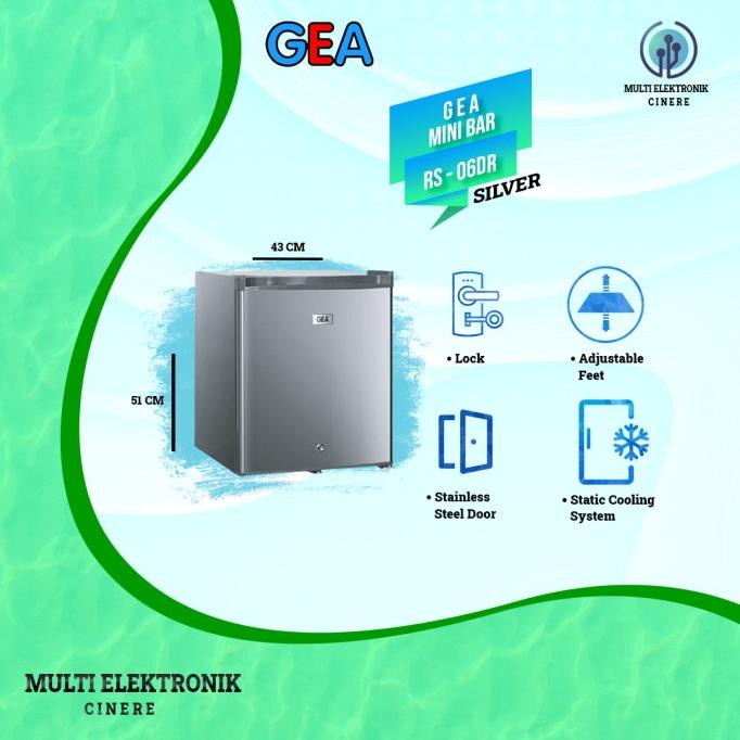 Jual Kulkas Mini Bar Gea RS-06DR | Shopee Indonesia