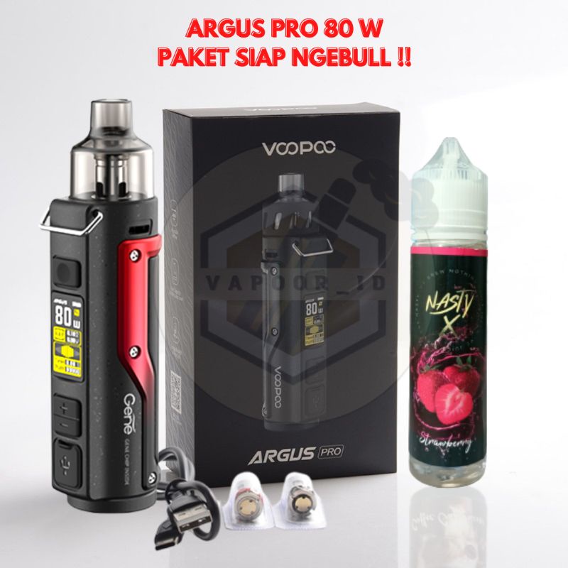 Jual Arguss pro 80 w fullset original | Shopee Indonesia