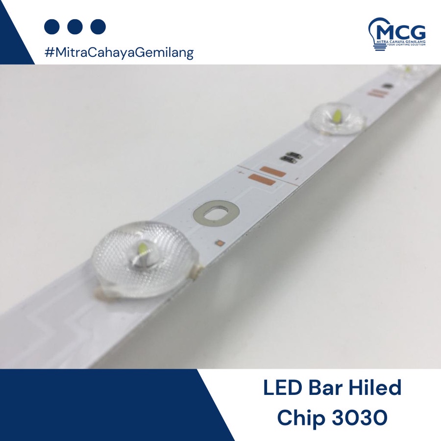 Jual LED BAR HILED CHIP / MODUL KANCING 3030 12W CAHAYA PUTIH | Shopee ...