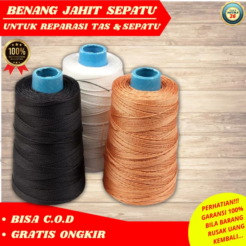 Jual Benang Nilon Rajut Roll / Benang Nilon Bertungkul Jahit Sepatu Tas ...